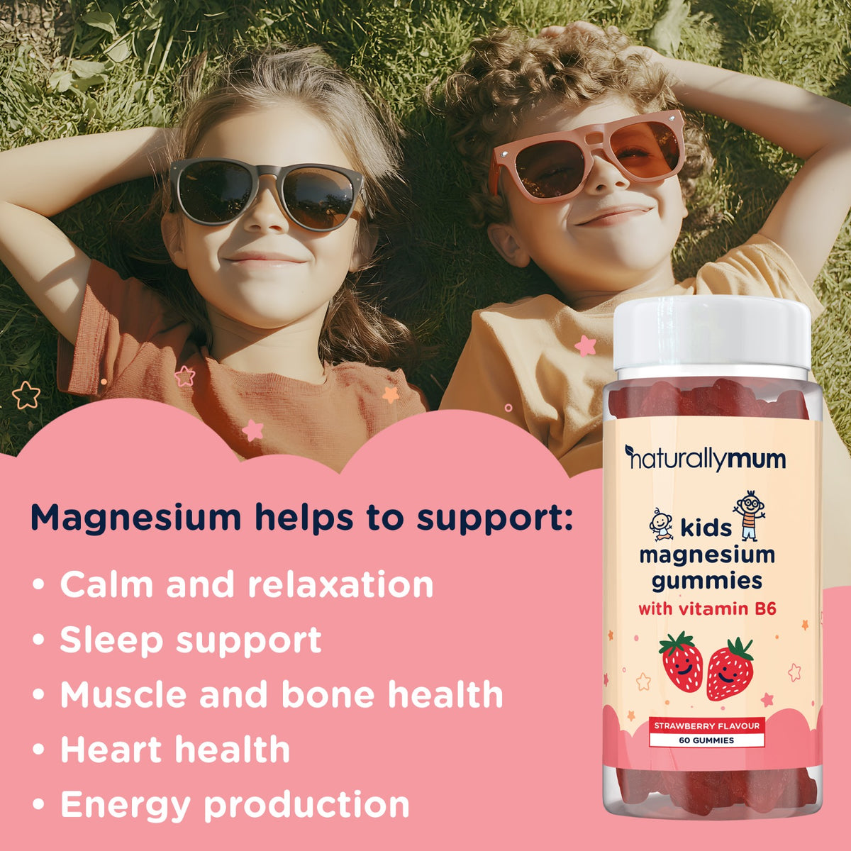 Kids Magnesium Gummies – Naturally Mum
